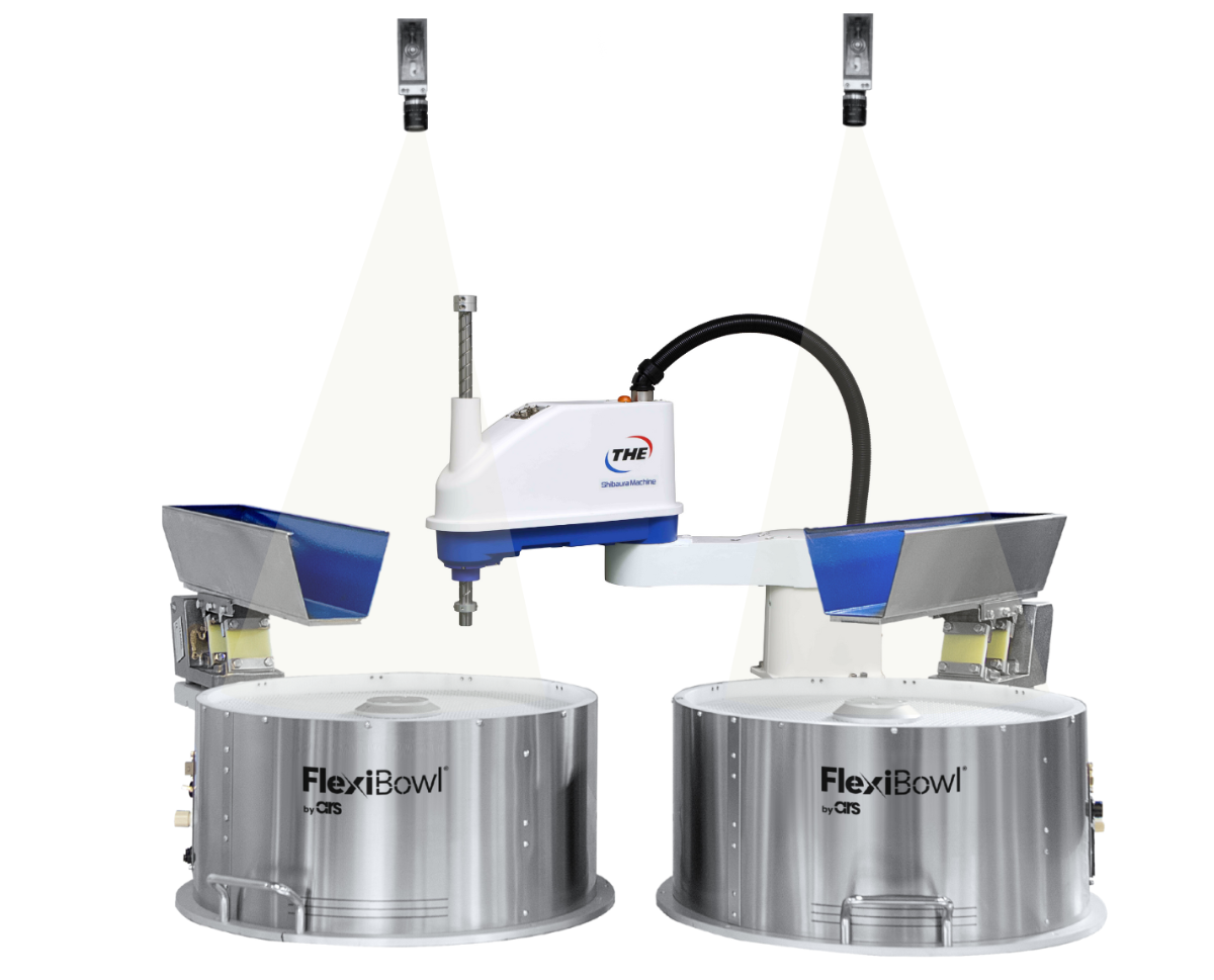 Shibaura Plug-in | Compatible parts feeding system | FlexiBowl